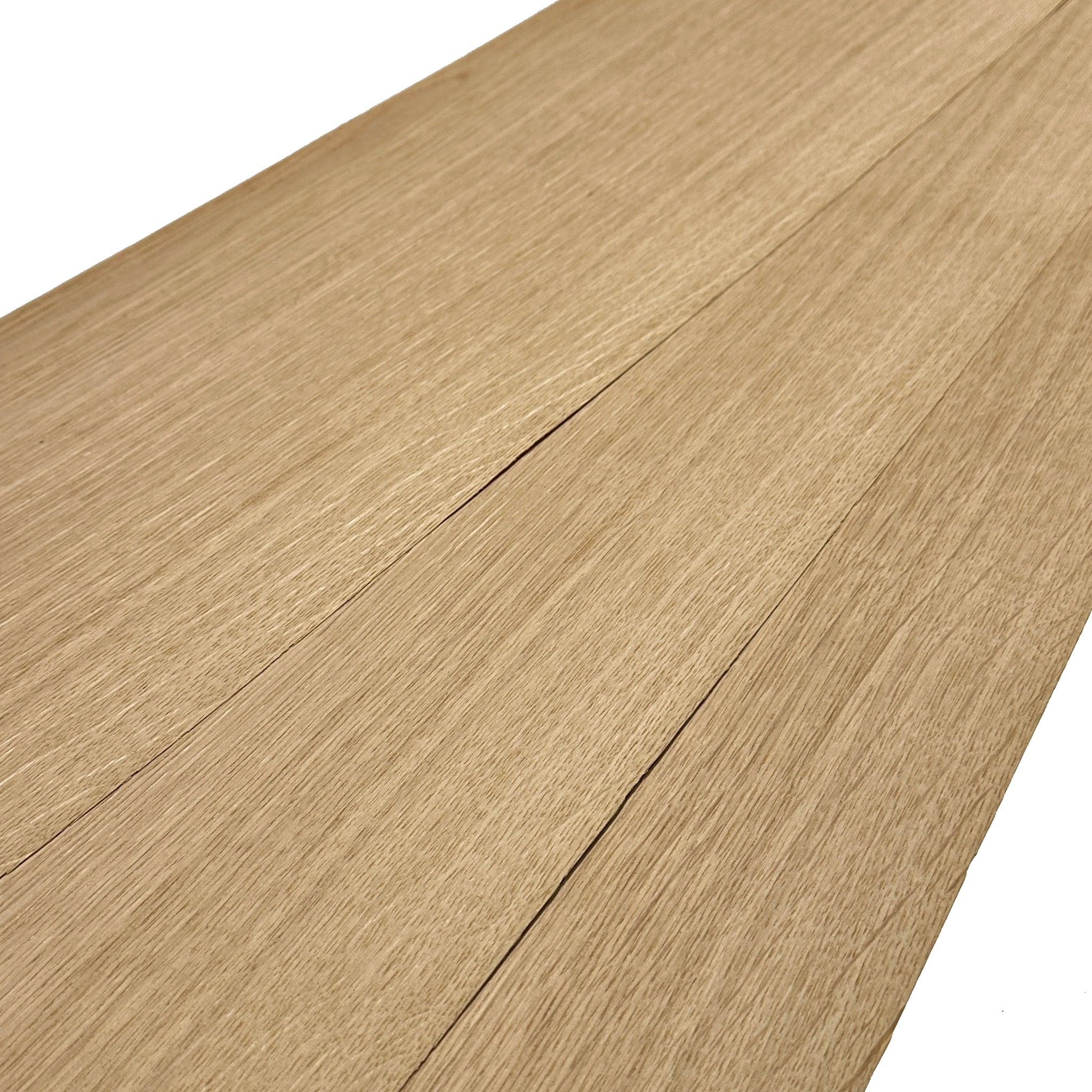 European Oak wood veneer. Quartered cut. Sheet 7ft 7" x 8" ( 230 x 20 ...
