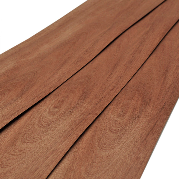 Mahogany Sapele wood veneer sheets 8ft 2" x 7" ( 250 x 18 cm ...